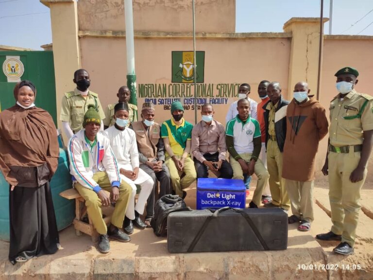 DLB TB Screening in Kano State Prison - KNCV Nigeria